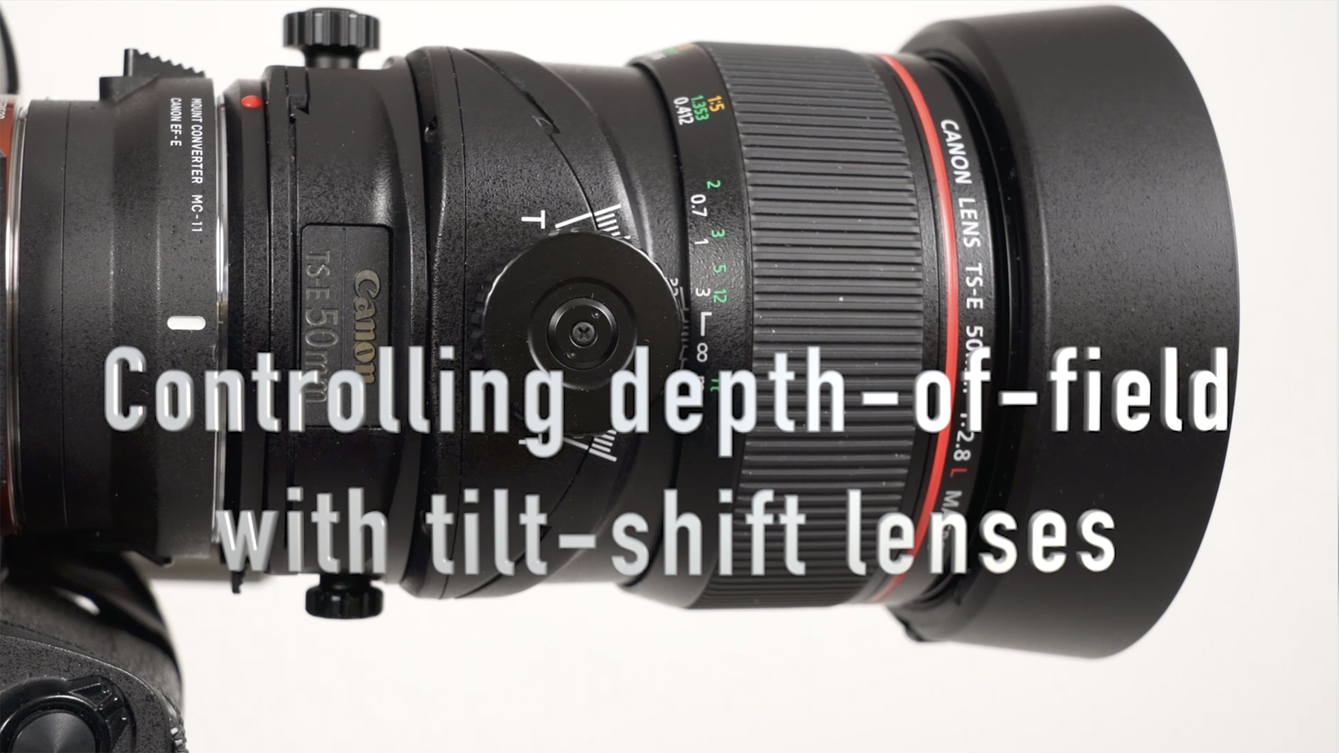 Using tilt-shift lenses for greater depth-of-field - Tangents