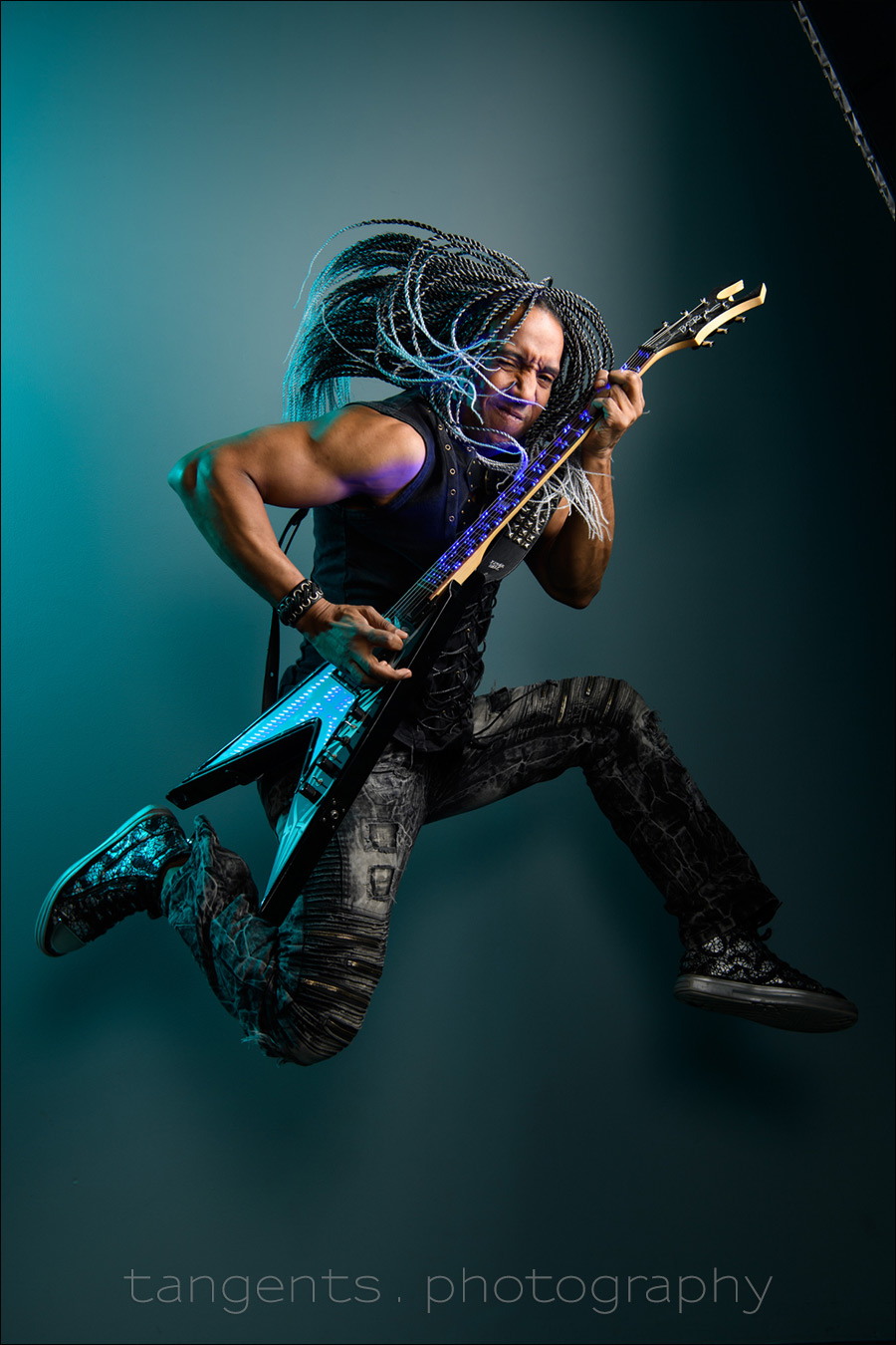 Using gelled flash in the studio - Tangents