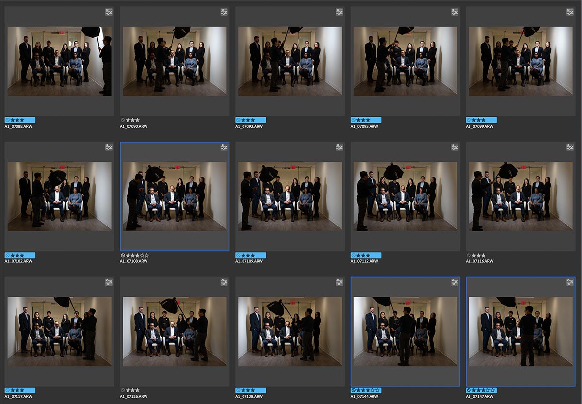 Dramatic and dynamic lighting for group photos - Tangents